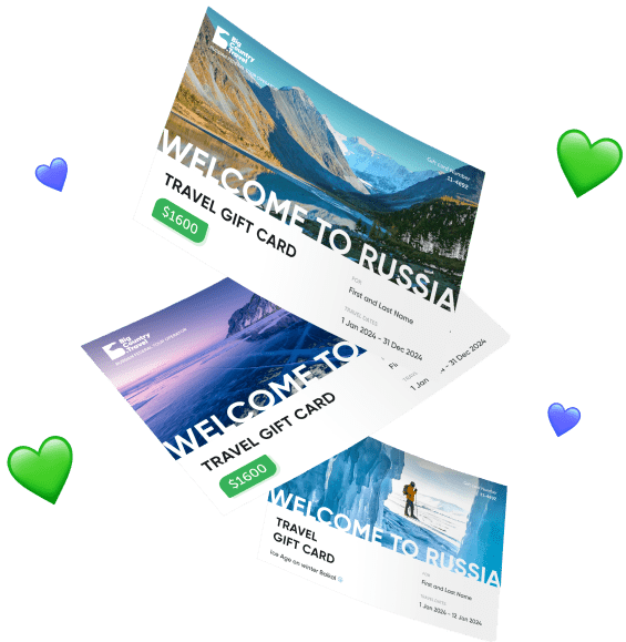 Travel Gift Cards | Big Country Travel